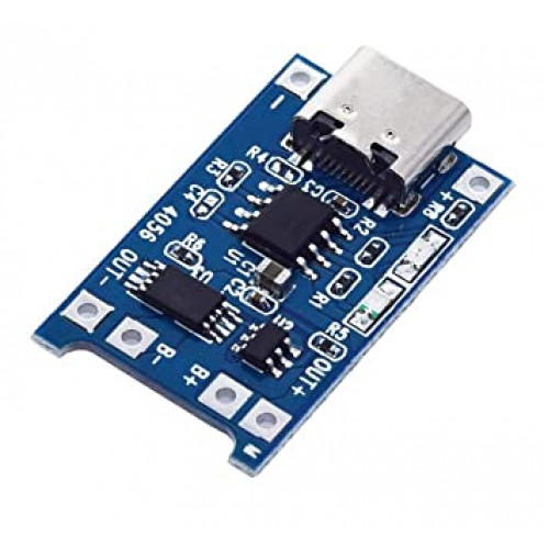 TYPE C : TP4056 - Battery Charging Module : Li-ion board (5V / 1A ...